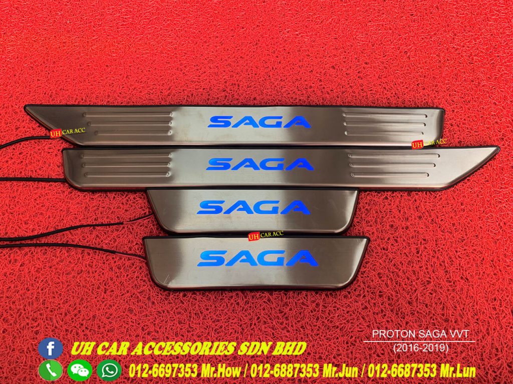 Proton Saga VVT Side Sill Plate LED Door Step – UH Car