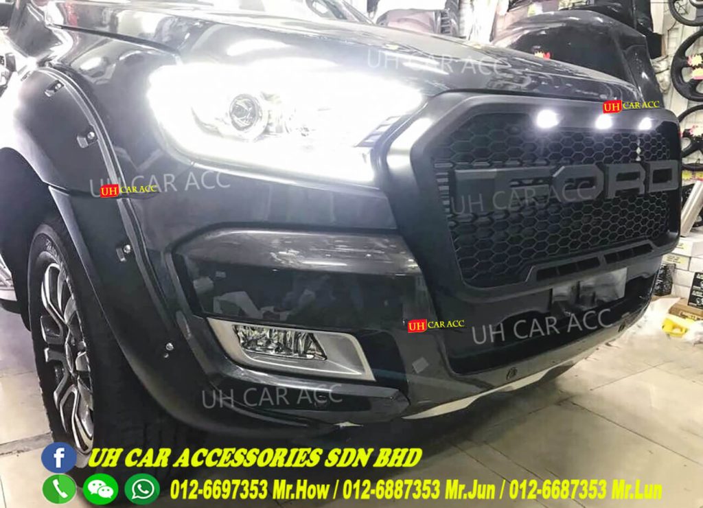 Ford Ranger T7 Front Grill With LED – UH Car