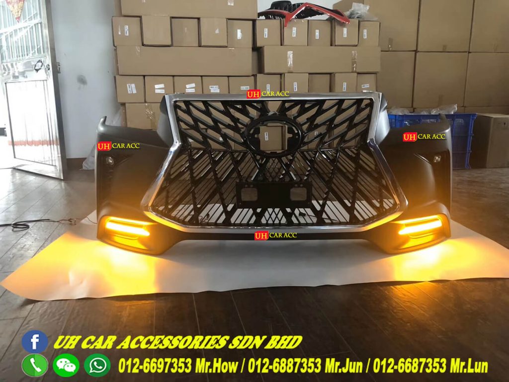 Toyota Hilux Revo Rocco Lexus Front Bumper Set – UH Car