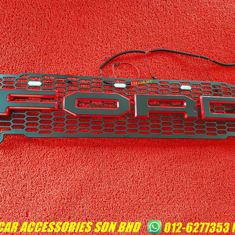 Ford Ranger T7 Front Grill With LED – UH Car