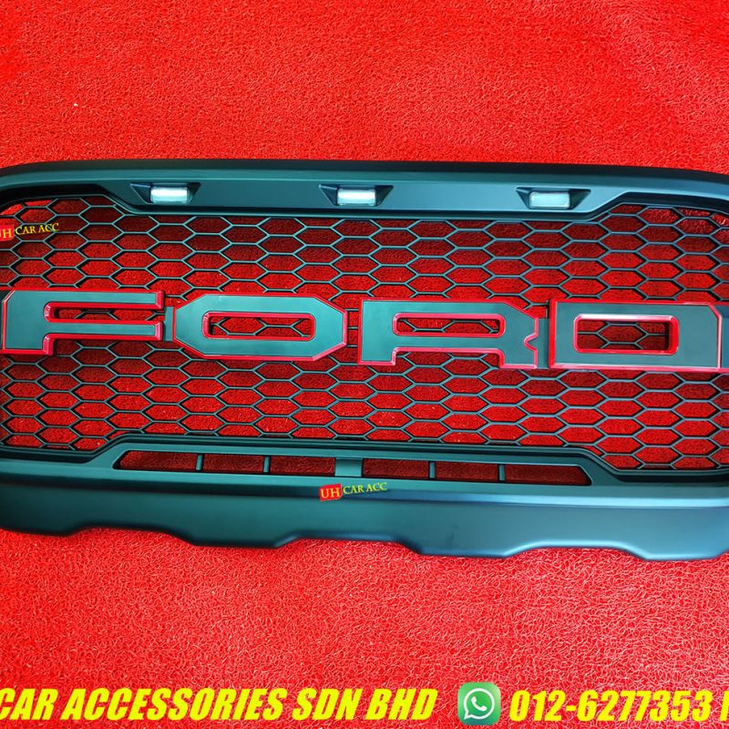 Ford Ranger T7 Front Grill With LED – UH Car