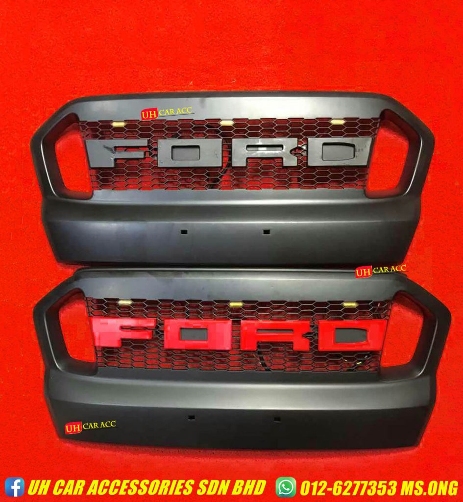 Ford Ranger T7 Front Grill With LED – UH Car