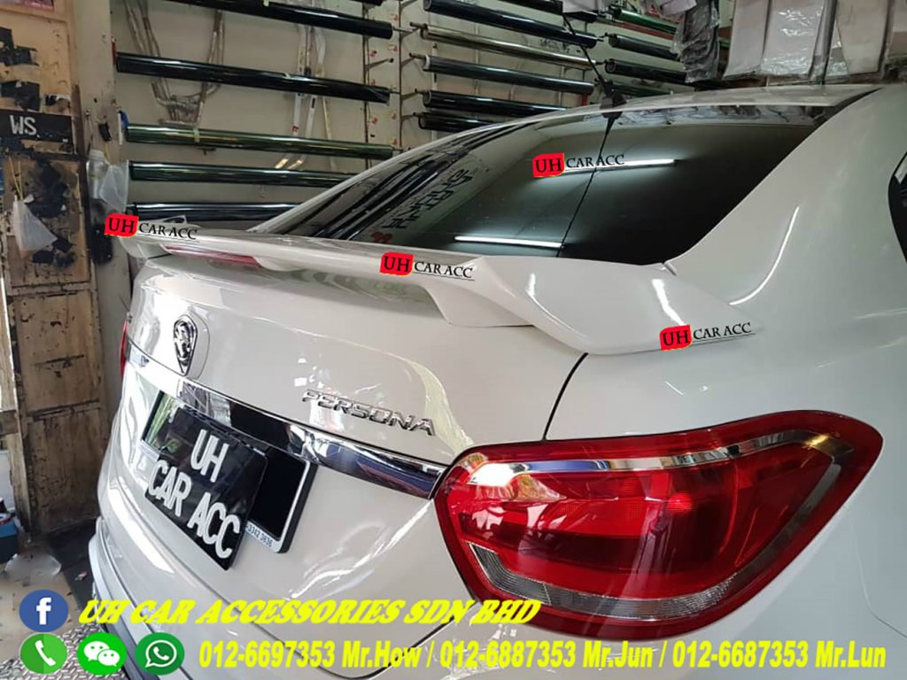 Proton Persona VVT TRD Sportivo Spoiler With Paint – UH Car