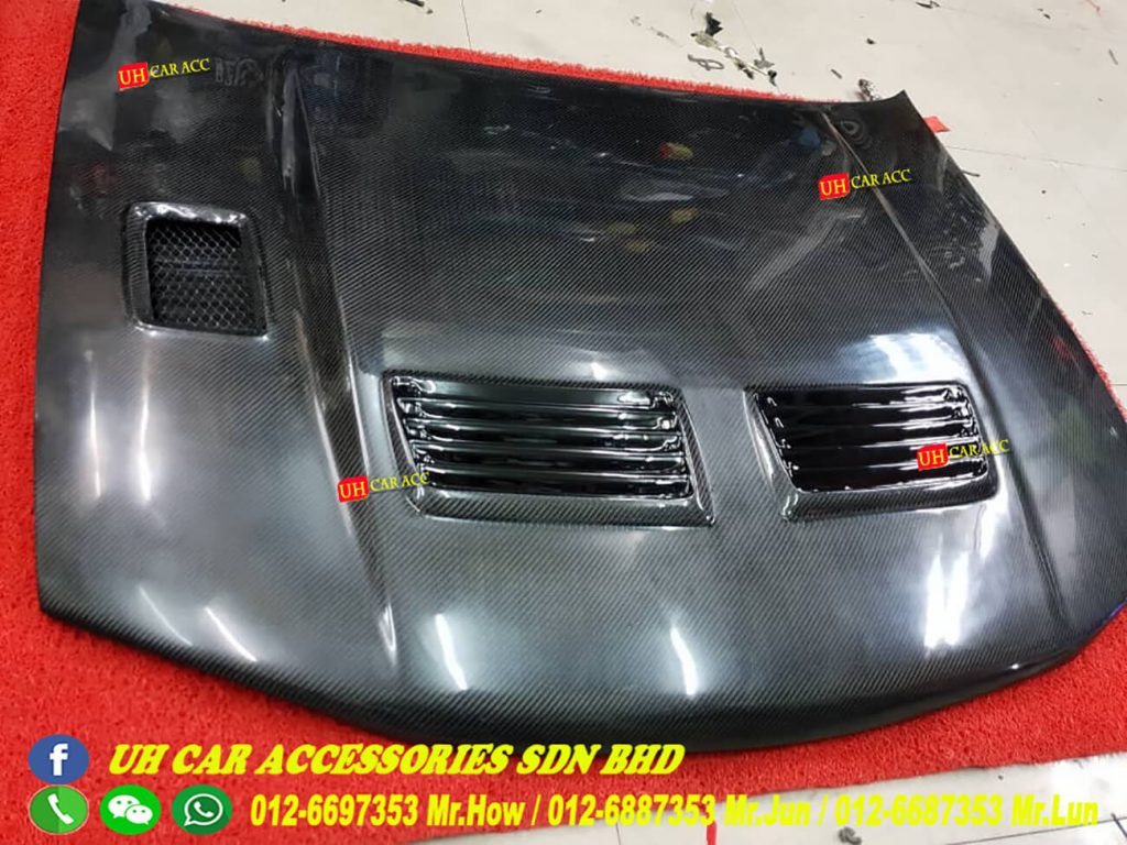 Proton Wira Evo3 Carbon Front Bonnet Hood – UH Car