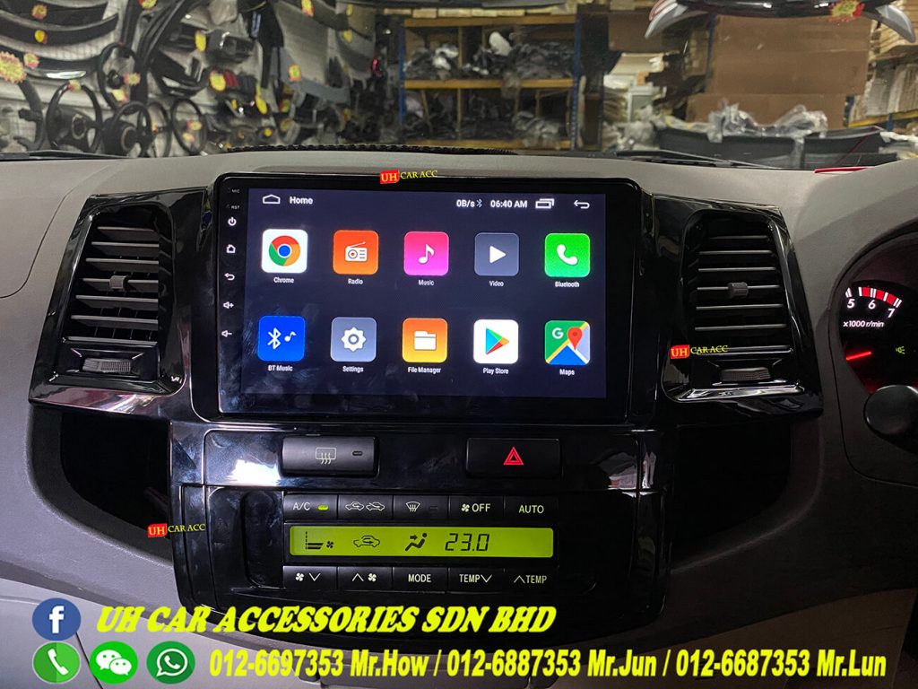 Toyota Fortuner 9inch Android Player With Casing – UH Car