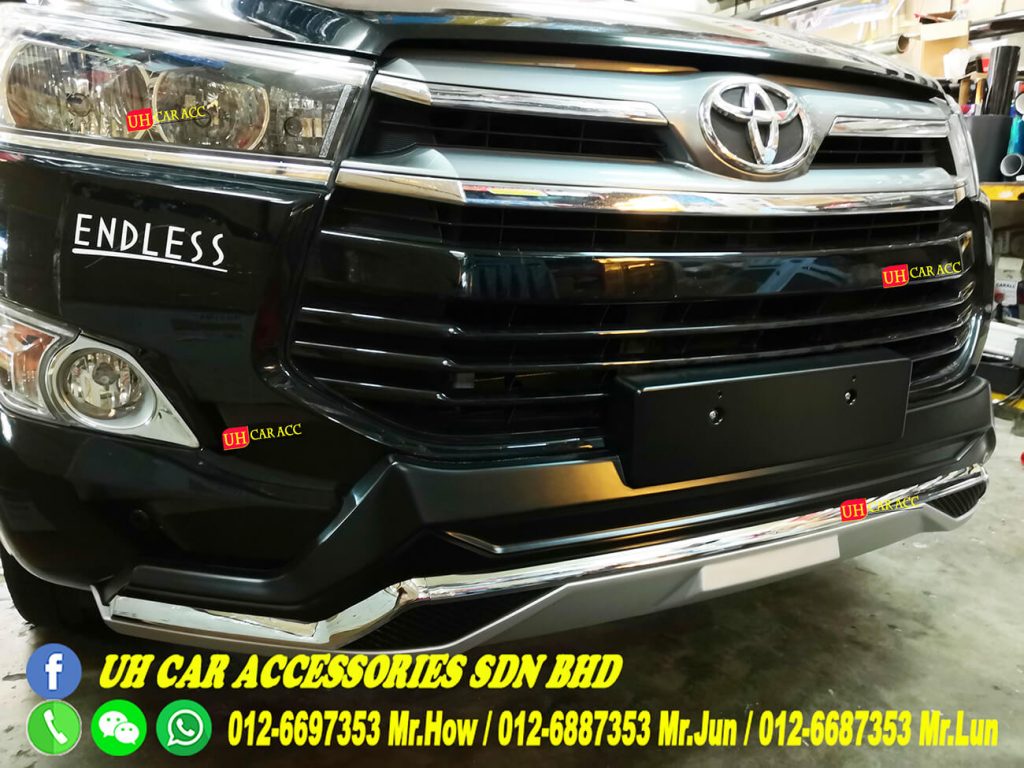 Toyota Innova Front & Rear Bumper Guard Protector – UH Car