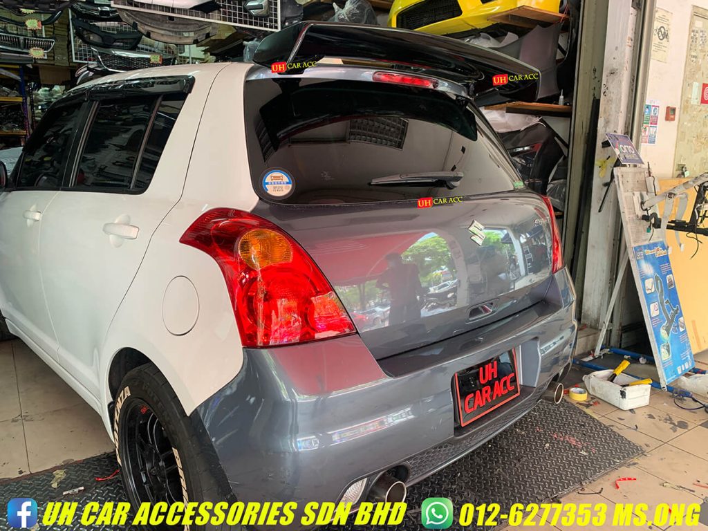 Suzuki Swift Monster Spoiler With Paint – UH Car