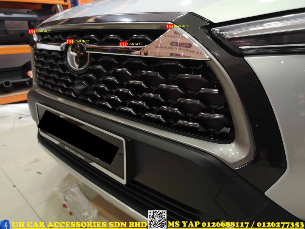TOYOTA COROLLA CROSS 2020 FRONT GRILLE CHROME GARNISH – UH Car
