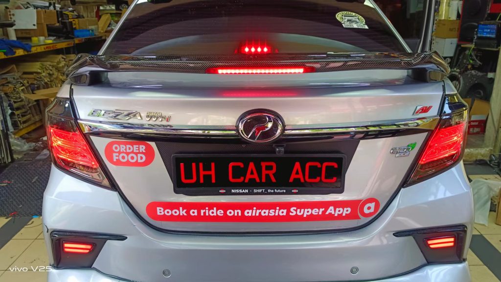 PERODUA BEZZA CARBON TRD SPORTIVO V3 SPOILER – UH Car