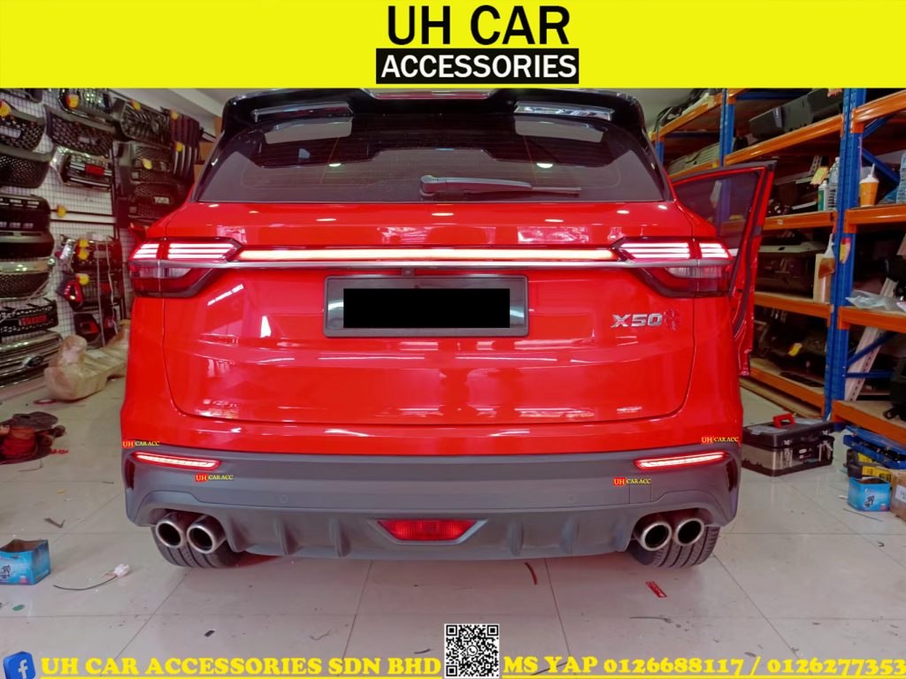 PROTON X50 (3 IN 1)REAR BUMPER LED REFLECTOR – UH Car